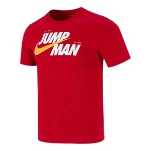 JORDAN Air Jordan Jmpmn Gfx Ss Crew 2 T-shirt 'red' Red