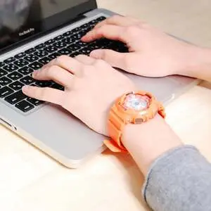 Casio Baby-g Analog-digital Watch - Orange