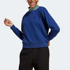 Adidas Ribbed Collar Sweatshirt