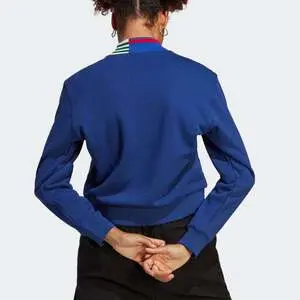 Adidas Ribbed Collar Sweatshirt