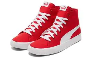 PUMA Bari Mid Top Sneakers - Red