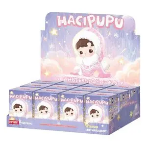 POP MART Hacipupu Whispers Of My World Figure Sealed Case - Multi-color