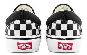 VANS Classic Slip-on Paint Drip Checkerboard - Blackwhite