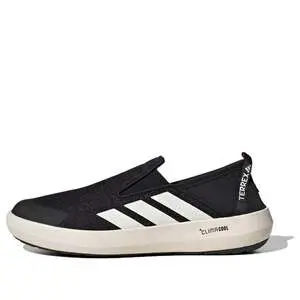 Adidas Boat Climacool Slip-on Shoes - Black/white