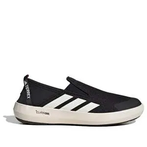 Adidas Boat Climacool Slip-on Shoes - Black/white