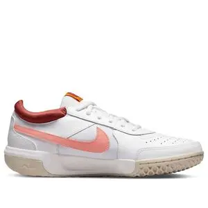 Nike Zoom Court Lite 3 Low-top Tennis Shoes - White/pink