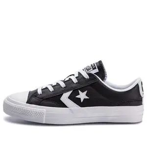 CONVERSE Star Player Ox Leather Sneakers - Black/white