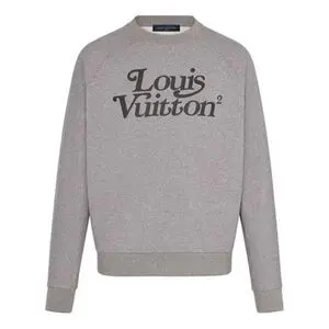 LOUIS VUITTON X Nigo Crossover Squared Casual Pullover - Grey