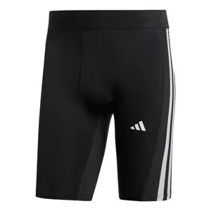Adidas Techfit 3-stripes Training Short Tights - Black
