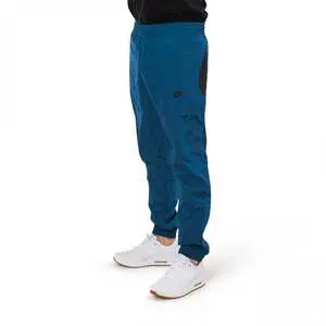 Nike Nsw Swoosh Woven Pant Zipper Pocket Bundle Feet Sports Pants - Blue
