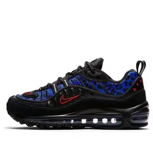 Nike Nike Air Max 98 Premium Leopard Pack Sneakers Black/blue/red