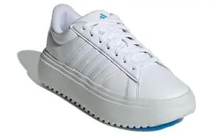 Adidas Grand Court Platform Sneakers - White