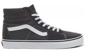 VANS Sk8-hi High-top Lace-up Sneakers - Gray