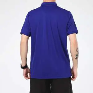 Nike Training Sports Quick Dry Breathable Short Sleeve Polo Shirt - Blue