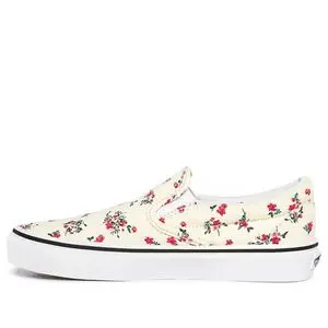 VANS Vans Ditsy Floral Classic Slip-On Sneakers White/red