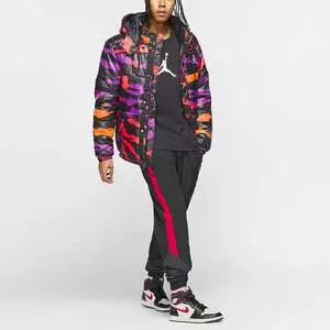 JORDAN Jumpman Air Short Hooded Padded Jacket Camouflage - Default Colorway