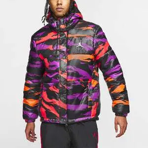 JORDAN Jumpman Air Short Hooded Padded Jacket Camouflage - Default Colorway