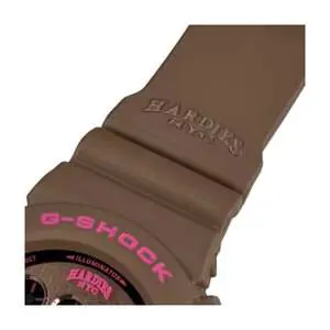 Casio G-shock X Hardies Nyc 6900 Series Watch - Brown/pink
