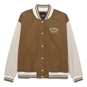 VANS Music Lovers Club Bomber Jacket - Brown/beige