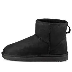 UGG Classic Mini Leather Boots - Black
