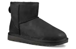 UGG Classic Mini Leather Boots - Black