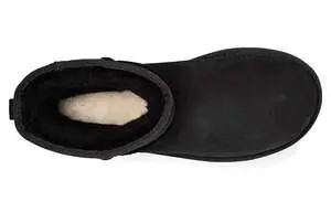 UGG Classic Mini Leather Boots - Black