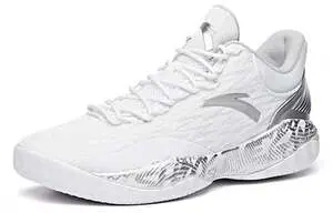 ANTA A-shock Basketball Sneakers - White/grey