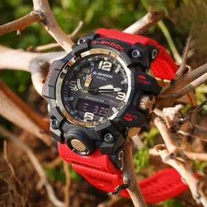 Casio G-shock Mudmaster Watch - Red
