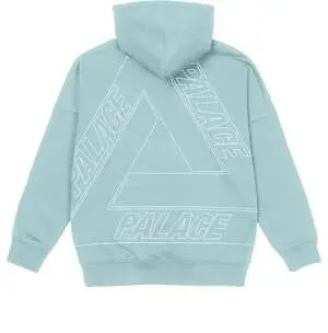 PALACE Jumbo Tri-ferg Drop Shoulder Hoodie - Green