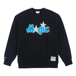 Mitchell & Ness X Nba Orlando Magic Sweatshirt - Black