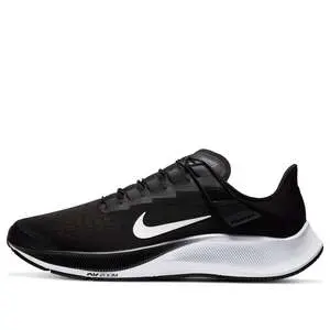Nike Zoom Pegasus 37 Flyease Athletic Sneakers - Black/white