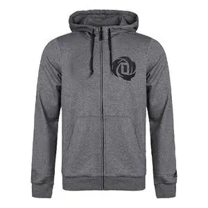 Adidas Rose Fz Shooter Printing Hooded Jacket - Grey