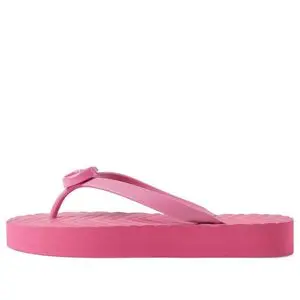 Gucci Chevron Thong Sandals - Pink