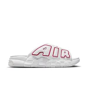 Nike More Uptempo Slide - White/red