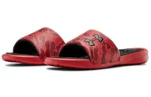 Under Armour Playmaker Diverge Slides Red Camo