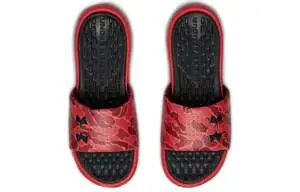 Under Armour Playmaker Diverge Slides Red Camo