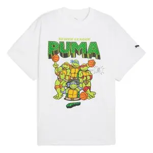 PUMA X Tmnt Basketball T-shirt - White