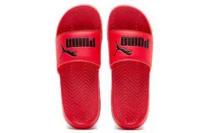 PUMA Popcat Slides - Red/black