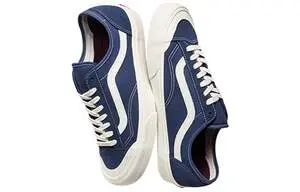 VANS Style 36 Decon Sf Salt Wash Low Top Sneakers - Blue/white