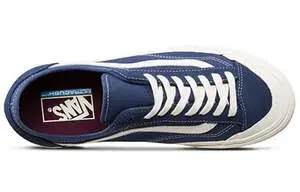 VANS Style 36 Decon Sf Salt Wash Low Top Sneakers - Blue/white