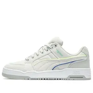 PUMA Slipstream Lo Canvas Sneakers - White/blue/grey
