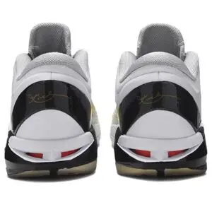 Nike Zoom Kobe 7 System Elite 'home' Athletic Sneakers - White/gold/yellow