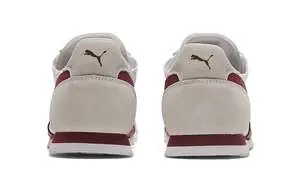 PUMA Roma Og Nylon Low Top Sneakers - White/red/black