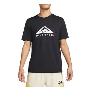Nike Dri-fit Quick Dry Trail Running Short Sleeve T-shirt - Multi-color