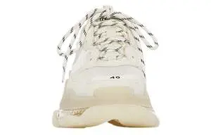 Balenciaga Triple S Sneaker 'clear Sole - Cream