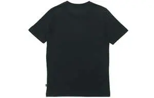 PUMA Big Logo Printed Short Sleeve Tee Black/gold