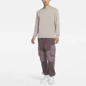 JORDAN Back Logo Round Neck Pullover Long Sleeves