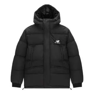 NEW BALANCE Warm Winter Down Jacket Asia Sizing - Black