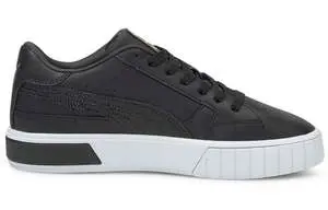 PUMA Cali Star Snake Sneakers - Black/white