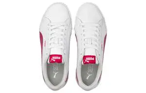 PUMA Carina Crew Sneakers - White/red